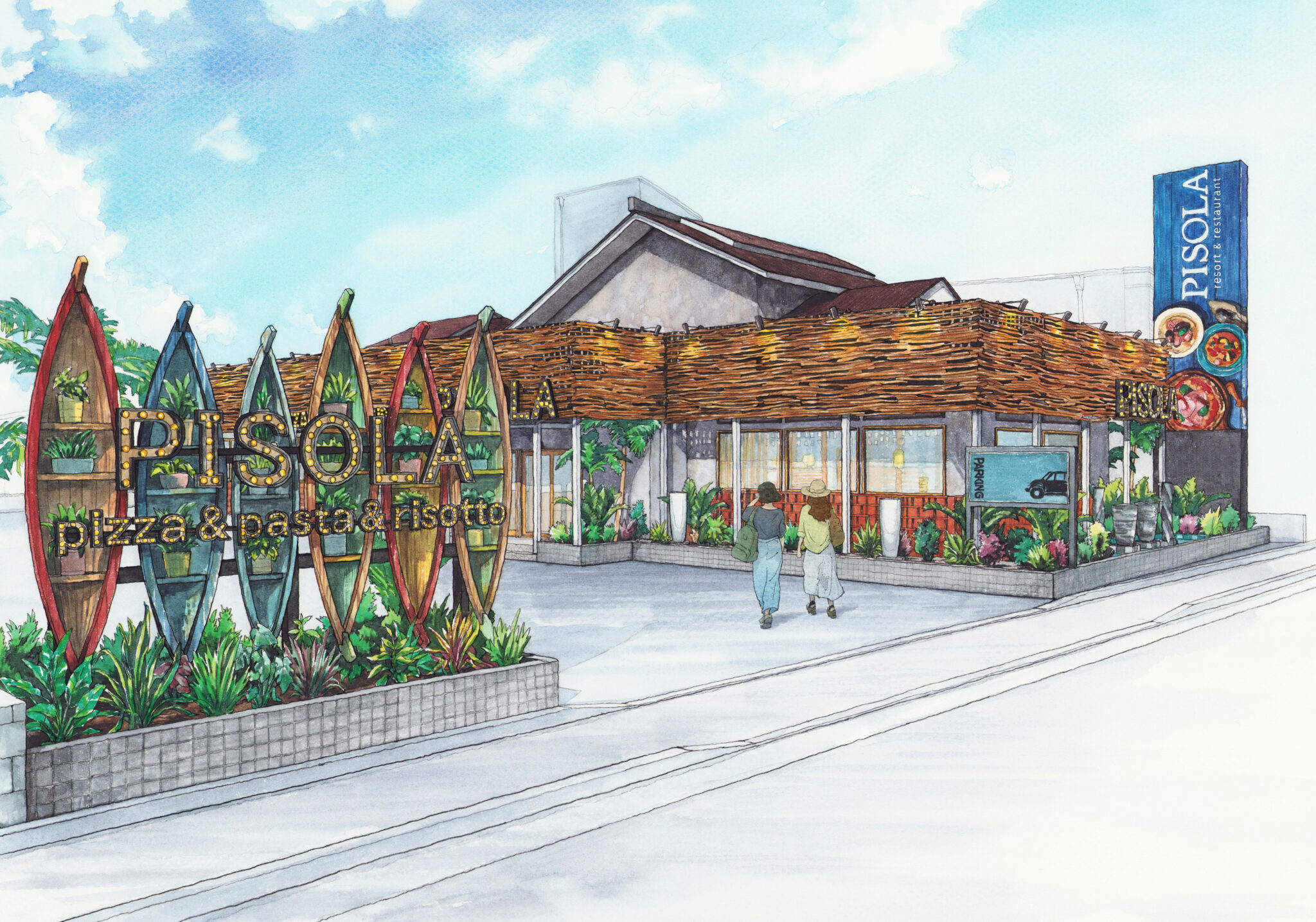 [12/2：三重県]PISOLA松阪宮町店OPEN « 窯焼きピッツァと生パスタ、リゾットのお店【PISOLA ピソラ】